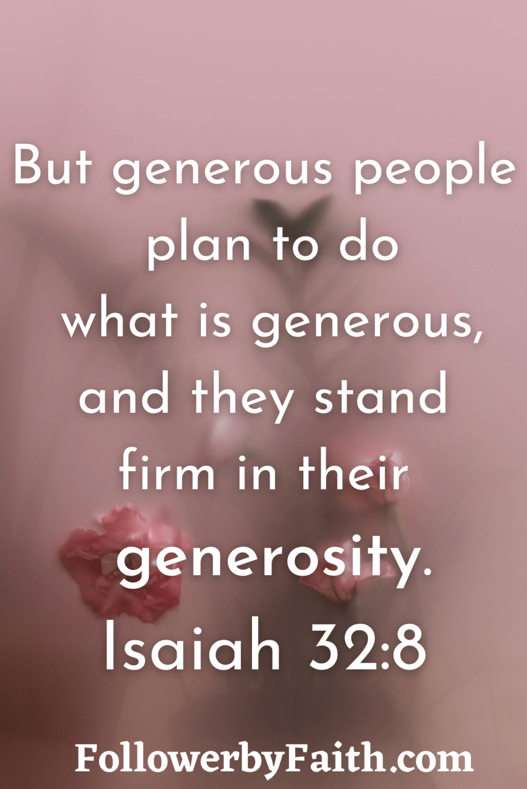 Generous: What God Says About Generosity » Follower by Faith